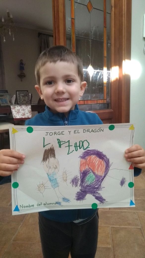 ED. INFANTIL CELEBRA EL DÍA DEL LIBRO CON LA LEYENDA DE SAN JORGE Y EL ...